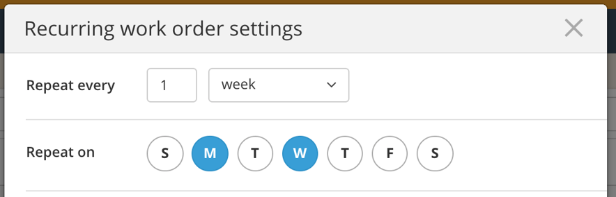 How to Create Recurring Work Orders
